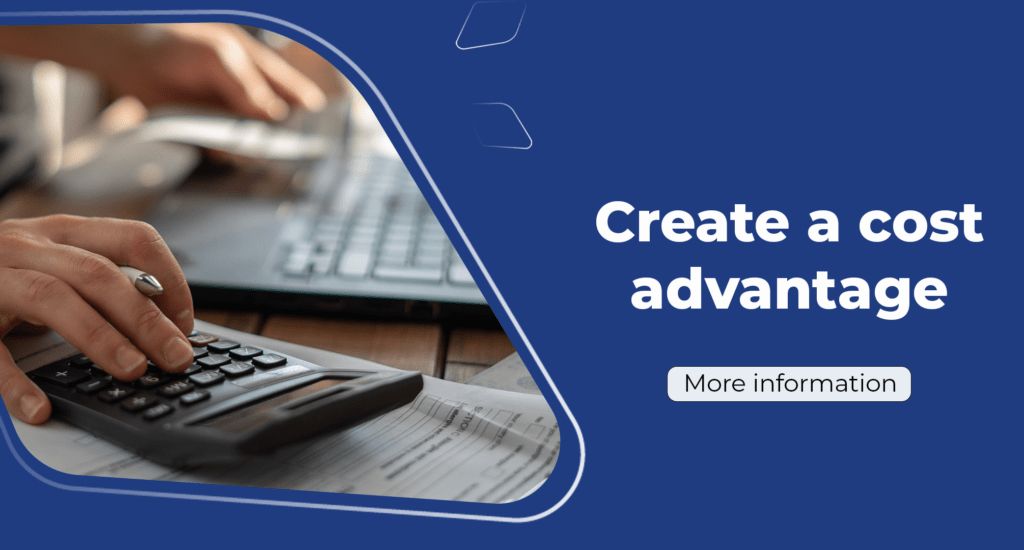 Create a cost advantage - CAPE Digital Solutions